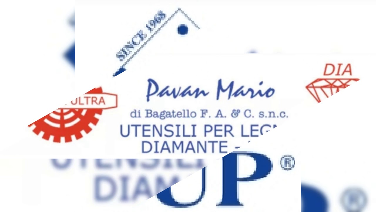 BUP VE PAVAN MARIO MARKA DIA FREZE BIÇAKLARI - YouTube