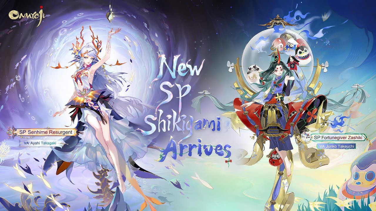 Onmyoji (陰陽師) - Summoning Event SP Senhime Resurgent & SP Fortunegiver ...