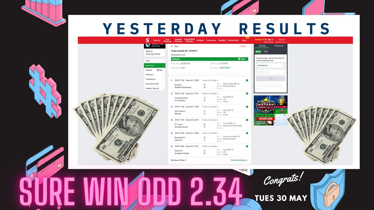 DO YOU STILL TEAR YOUR BET SLIPS? ACCESS THE FREE FIXED SURE TIPS TODAY ...