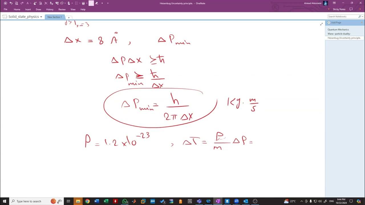 Principles of Quantum Mechanics (part 2) - YouTube