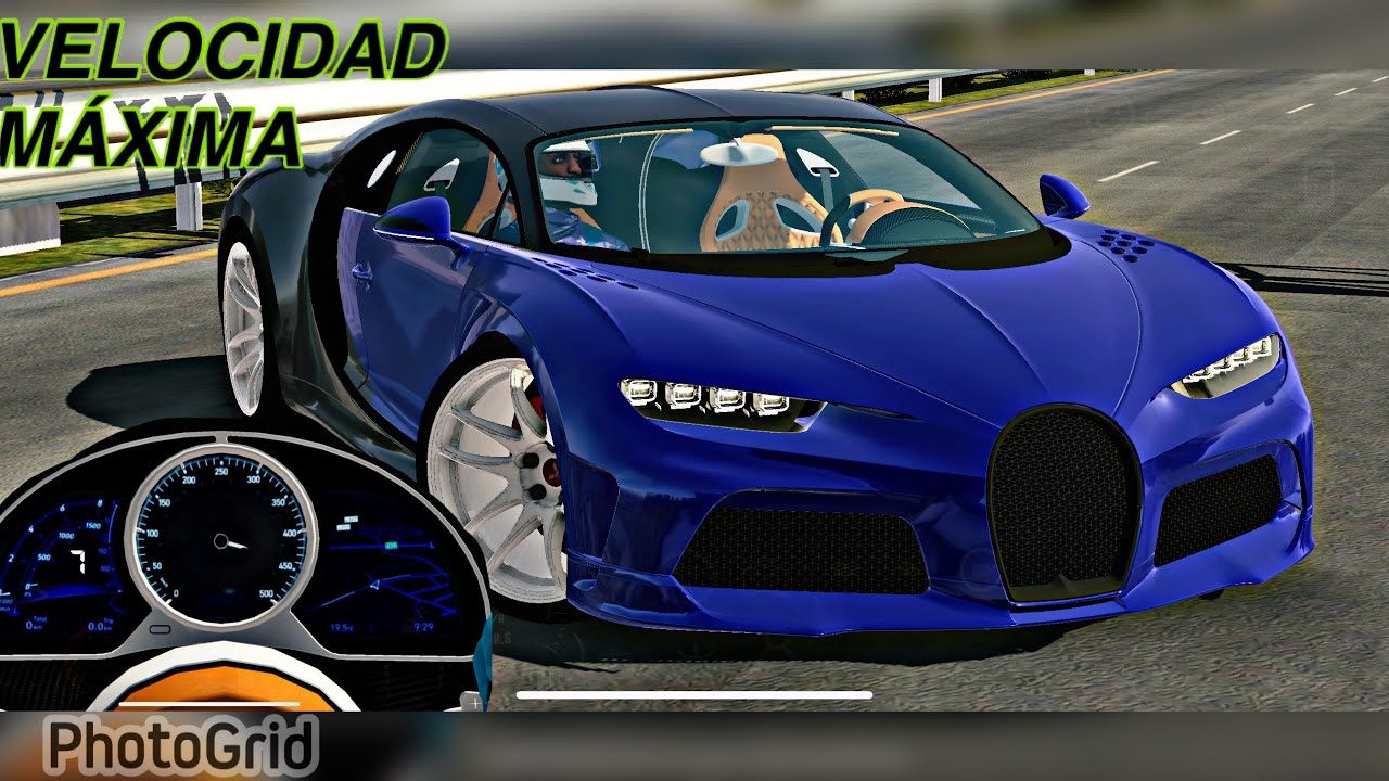 VELOCIDAD MÁXIMA BUGATTI CHIRON 😍 CAR PARKING MULTIPLAYER - YouTube
