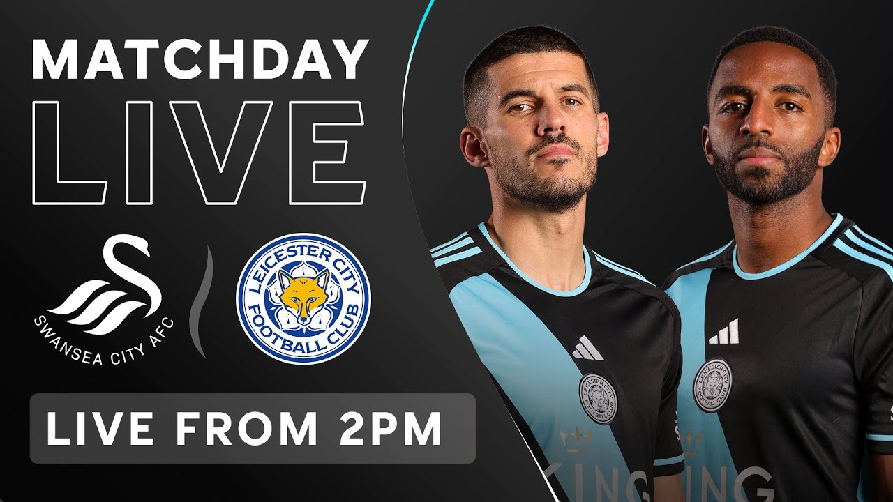 MATCHDAY LIVE! Swansea City vs. Leicester City. - YouTube