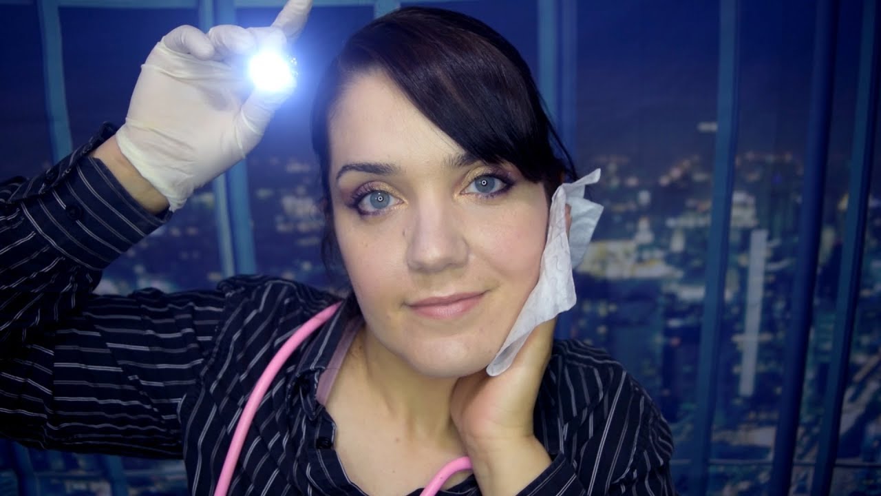 ASMR Medical Range of Motion Exam, Physical, Crinkly Shirt - YouTube