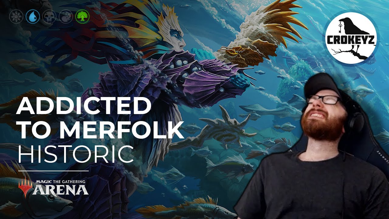I'm Addicted to Fish! | Merfolk Histoic Deck | CROKEYZ MTG Arena - YouTube