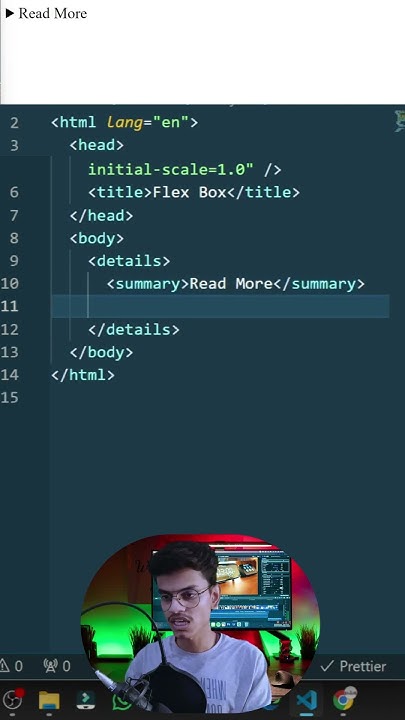 HTML Hacks 😎 | Details Tag In HTML | Summary Tag In HTML #html # ...