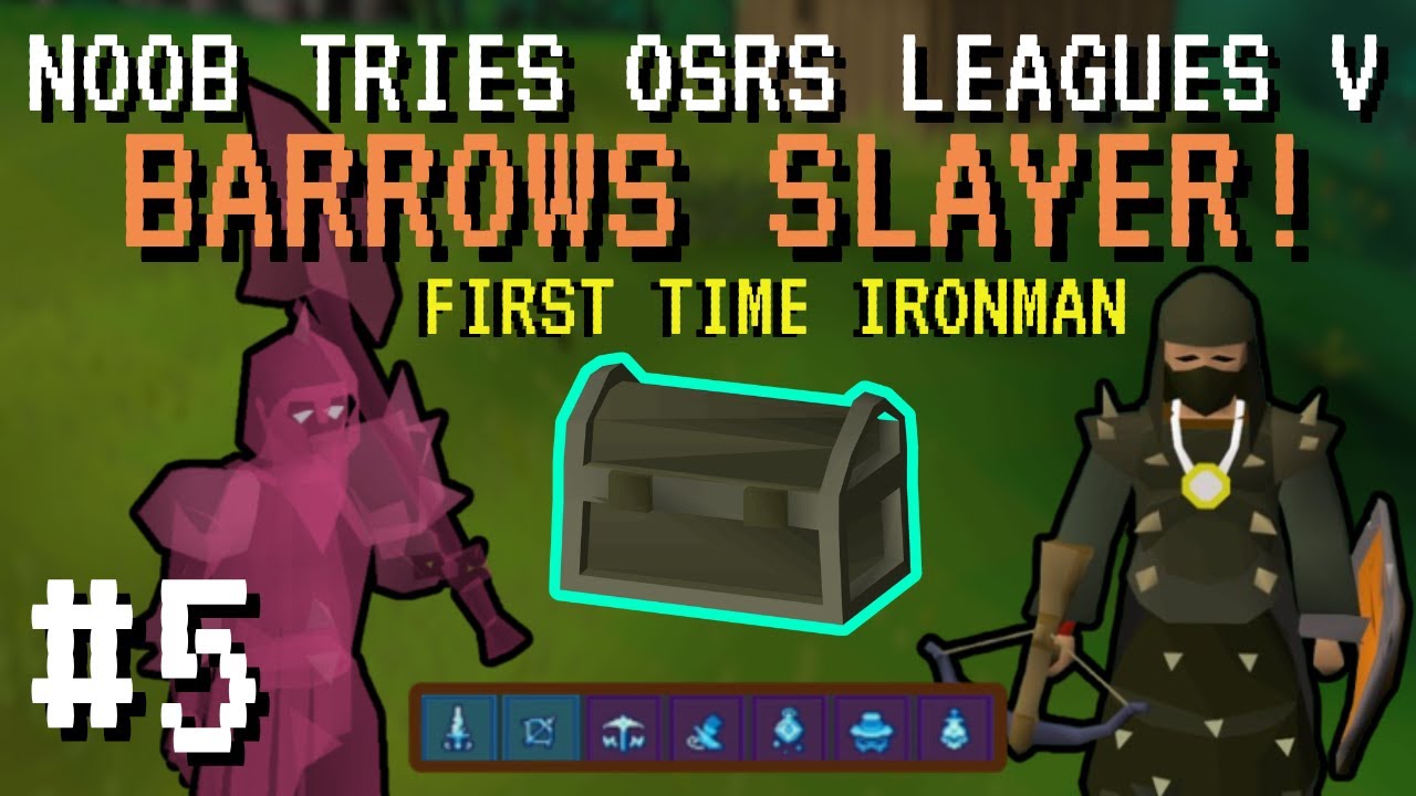 COMPLETE NOOB Tries OSRS BARROWS For The First Time! - YouTube