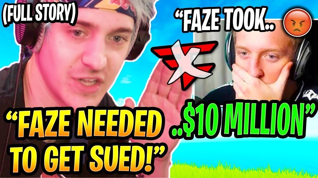 Ninja & Tim SHOCKED Seeing Tfue LEGIT FaZe Contract LEAKED! FaZe LIED ...