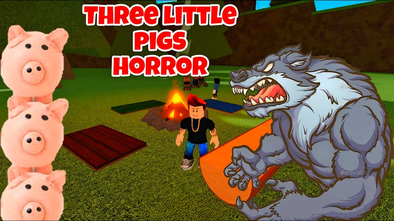 Three Little Pigs Horror || Roblox Horror Game || Full Gameplay ...