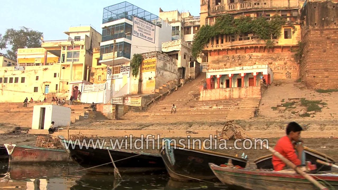 Chousati Ghat in Varanasi, Uttar Pradesh - YouTube