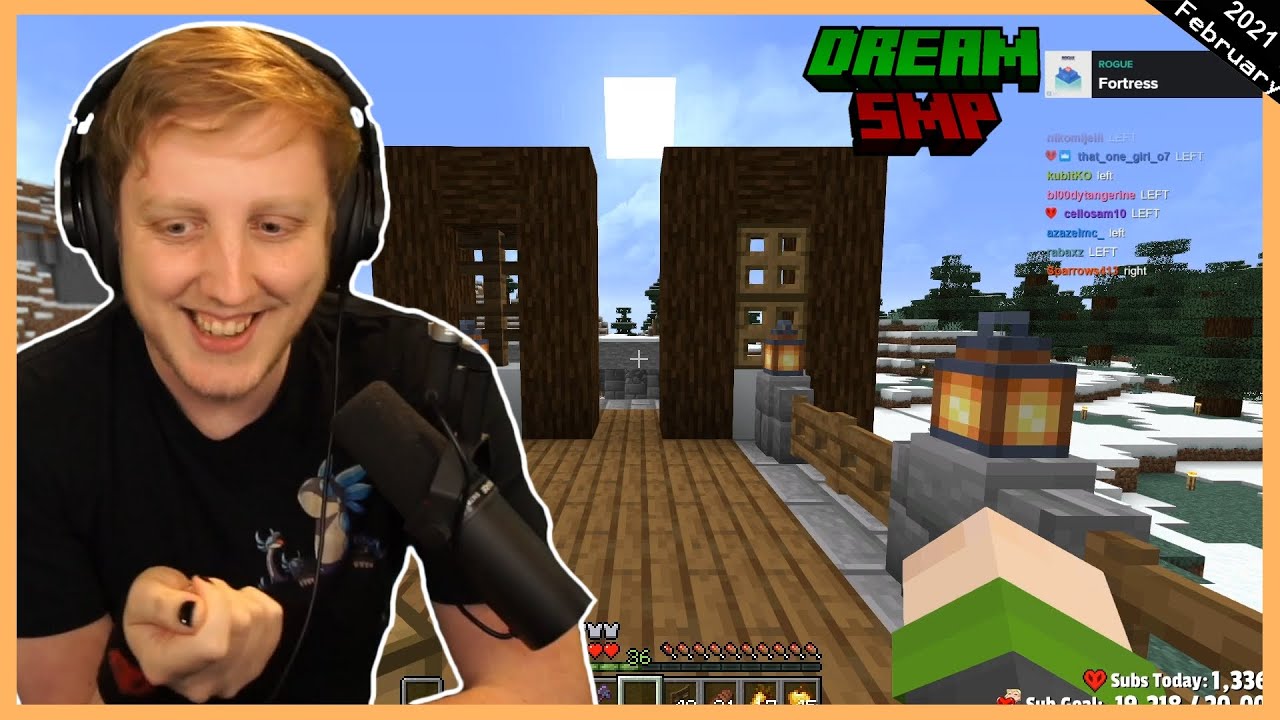 Dream SMP - Philza VOD - Streamed on February 22 2021 - YouTube