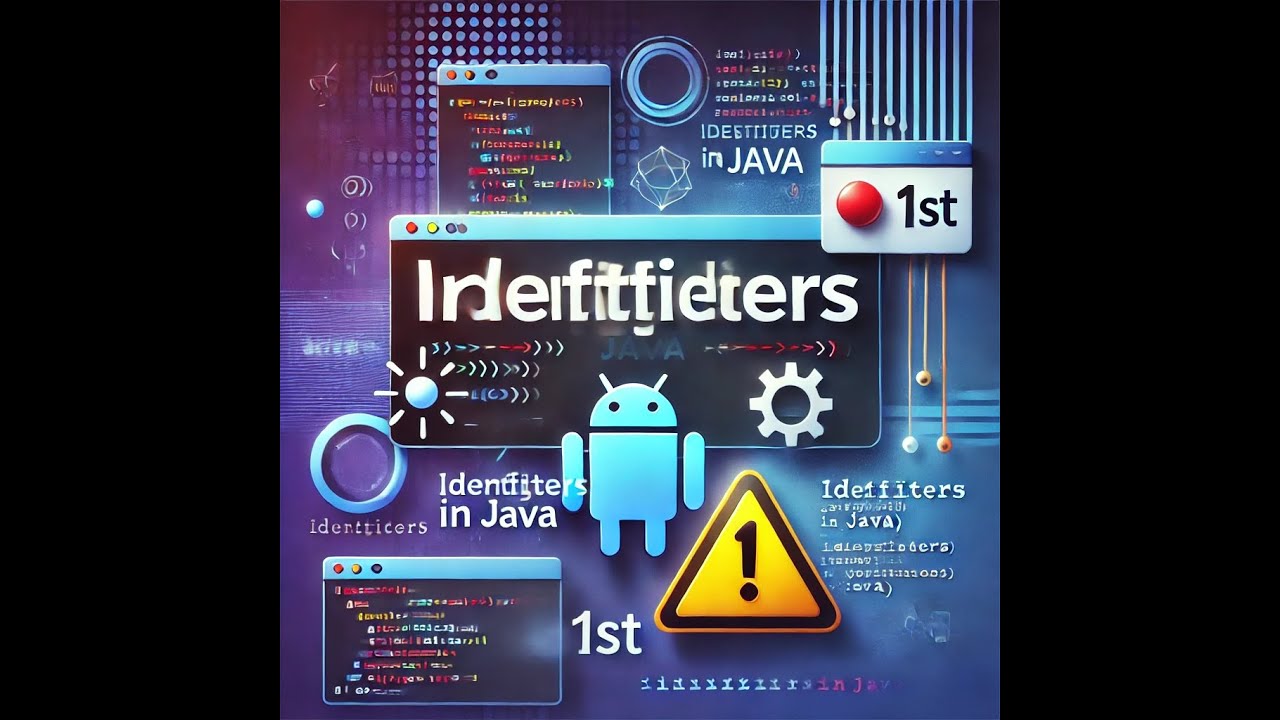 class 4 - Java Programming Basics: Understanding Identifiers - YouTube
