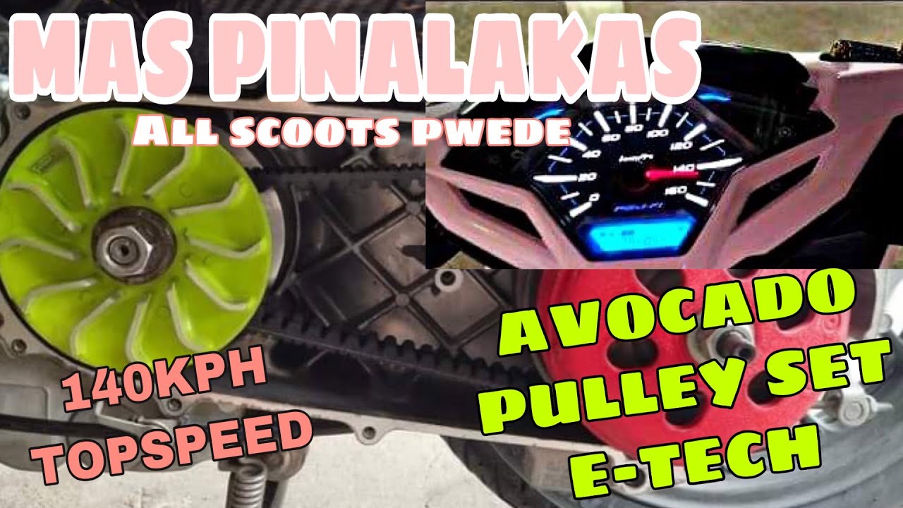 Etech/Avocado Pulley Set with combination of Speed tuner Wing bell ...