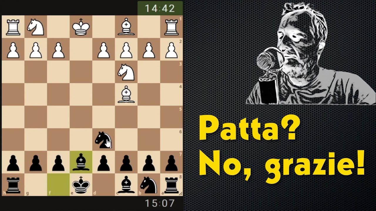 Gameplay scacchi #14 - Patta? No, grazie! - YouTube