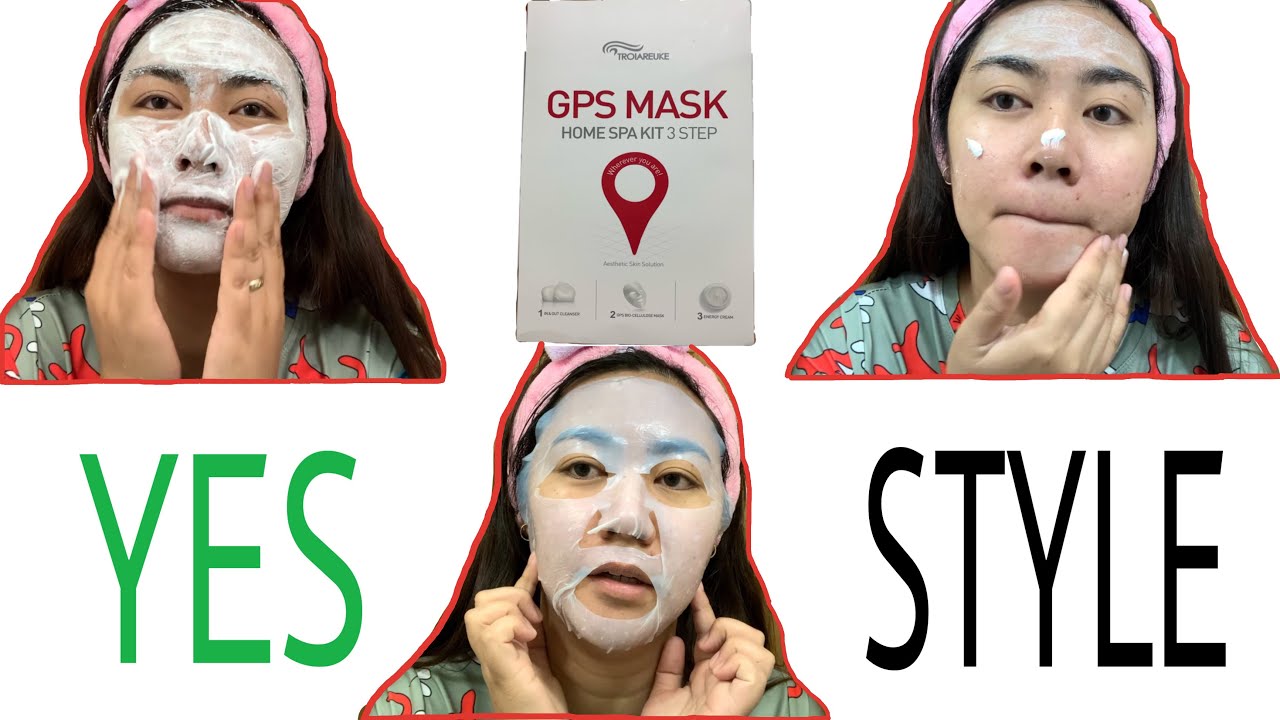 GPS MASK HOME SPA KIT 3 STEP | TROIAREUKE | YesStyle - YouTube