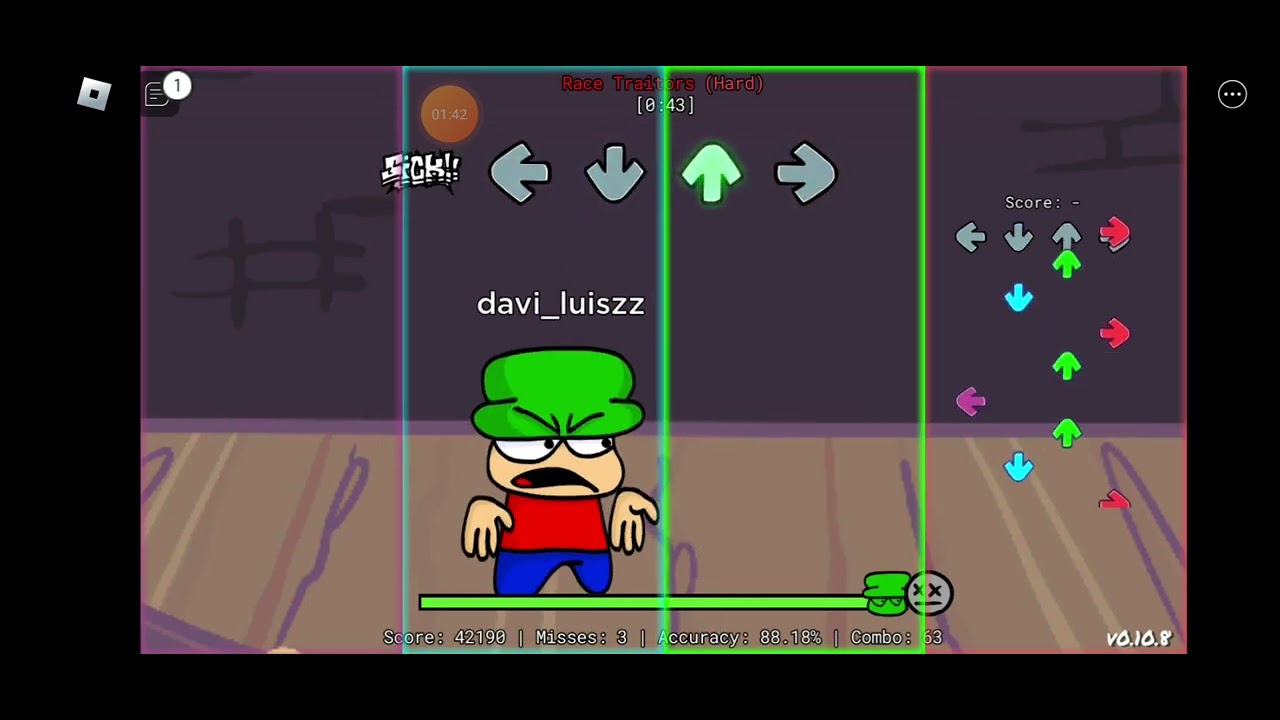 outra gameplay de fnf mas no roblox - YouTube