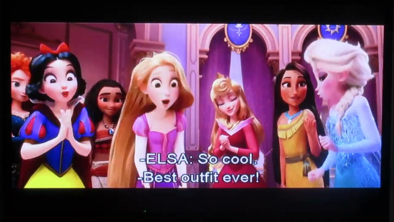 Vanellope meets Disney Princesses!! Wreck-It Ralph 2: Ralph Breaks the ...