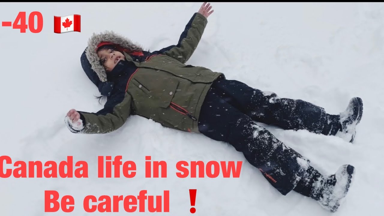Dream Canada || Snow life in Canada || Desi mom life in Canada # ...