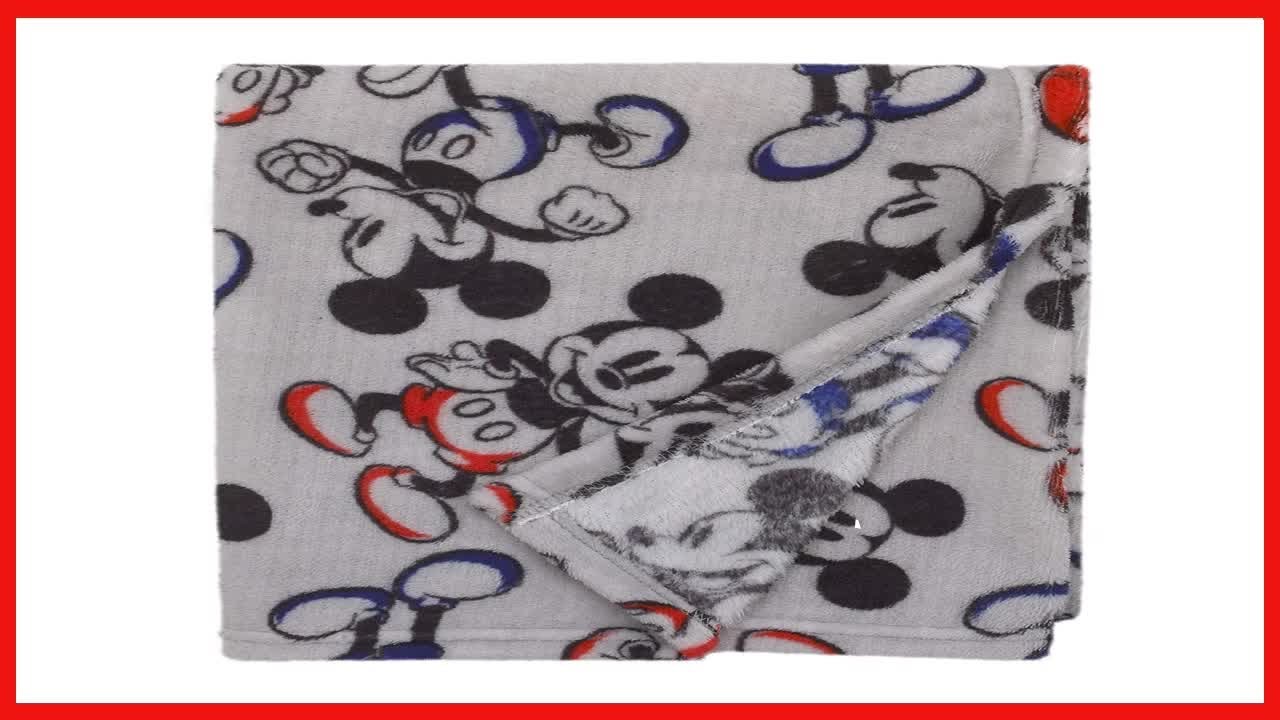 Bon produit - Disney Mickey Mouse - Couverture bébé en peluche super ...