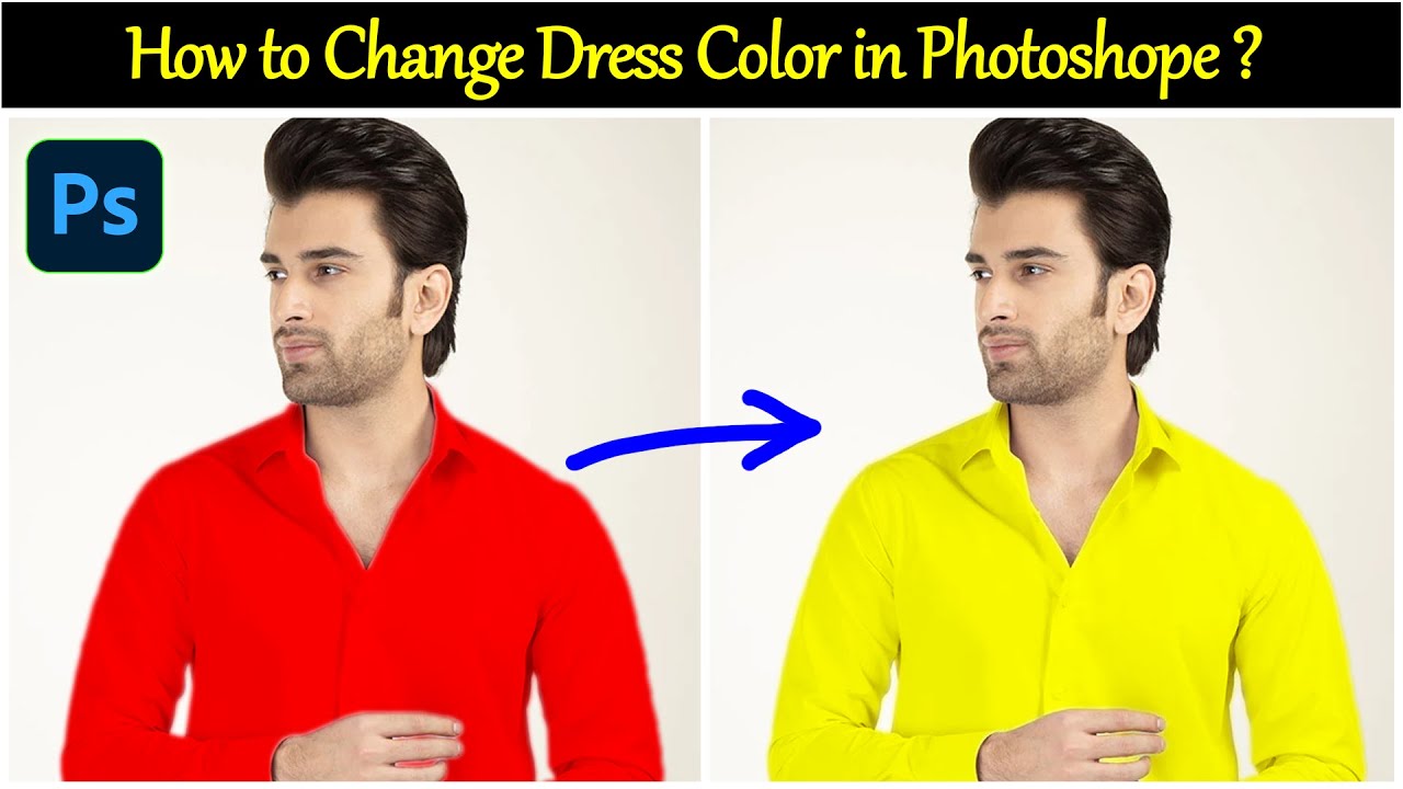 How To Change Dress Color In Photoshop Photoshop Tutorial YouTube How To Change Dress Color In Photoshop Photoshop Tutorial YouTube