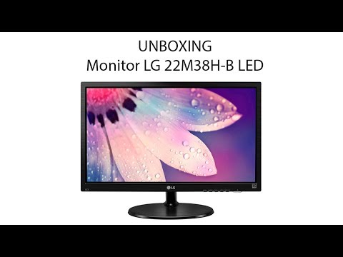 UNBOXING monitor 22 Pulgadas LG 22M38H-B