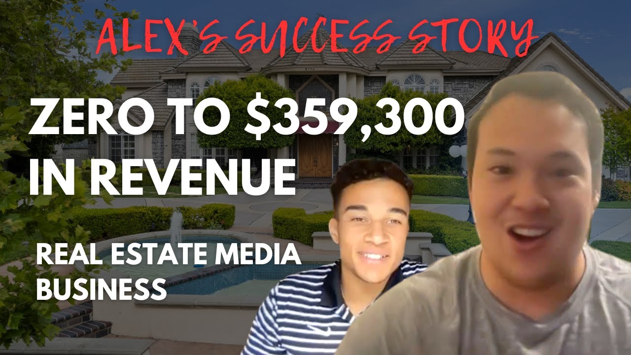 Alex went from Zero To $359,300 in Revenue with His Real Estate Video ...
