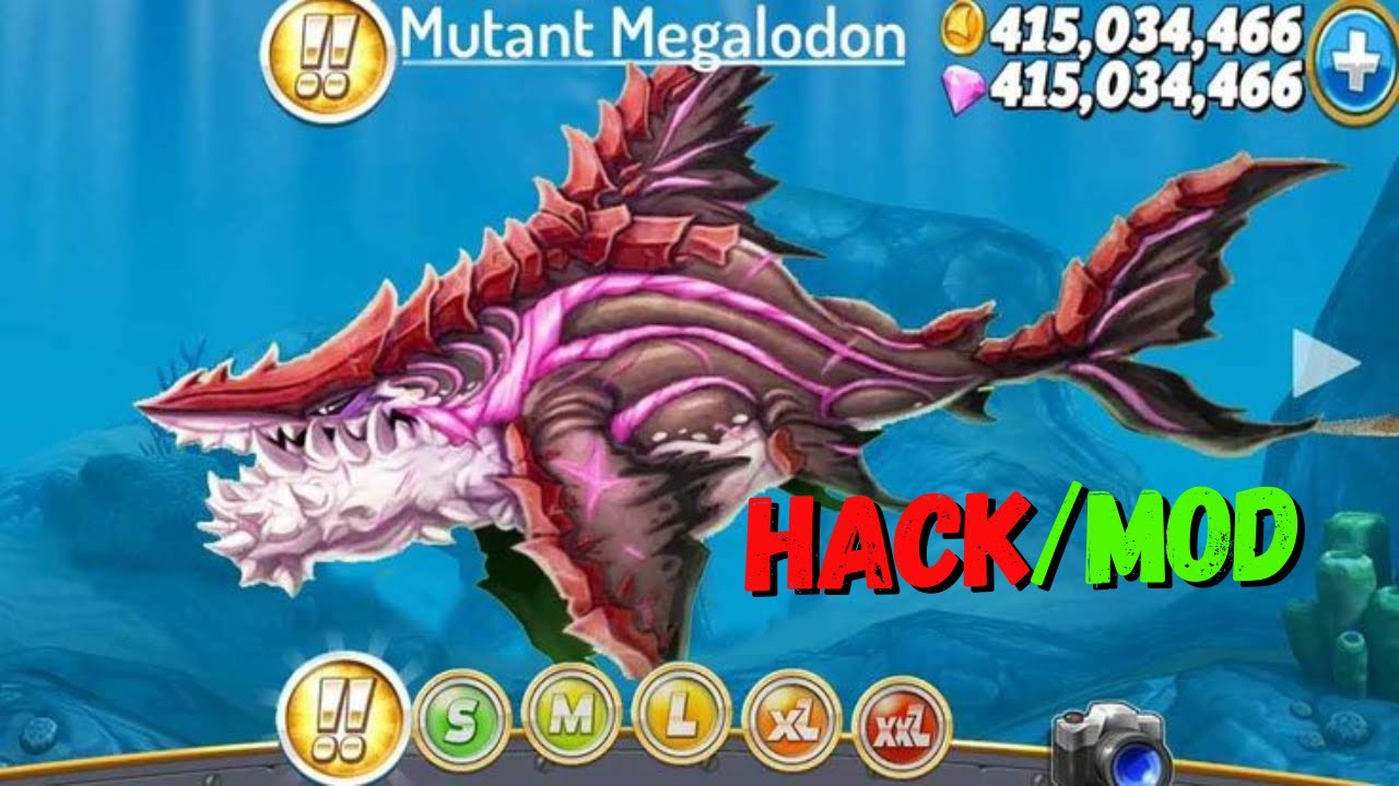 Hungry Shark Evolution Hack - All Sharks Unlocked And Unlimited Gems ...