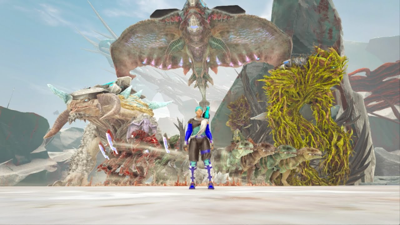 Mega Mek & Apex Predators Vs Alpha King Titan! Ark:Extinction S1EXX ...