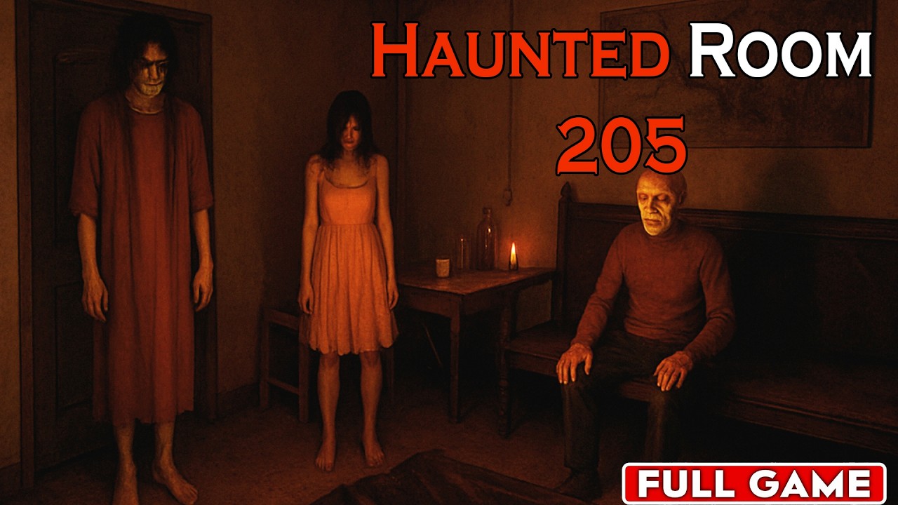 HAUNTED ROOM 205 | Full Game Walkthrough Gameplay | [1080P 60FPS] No ...
