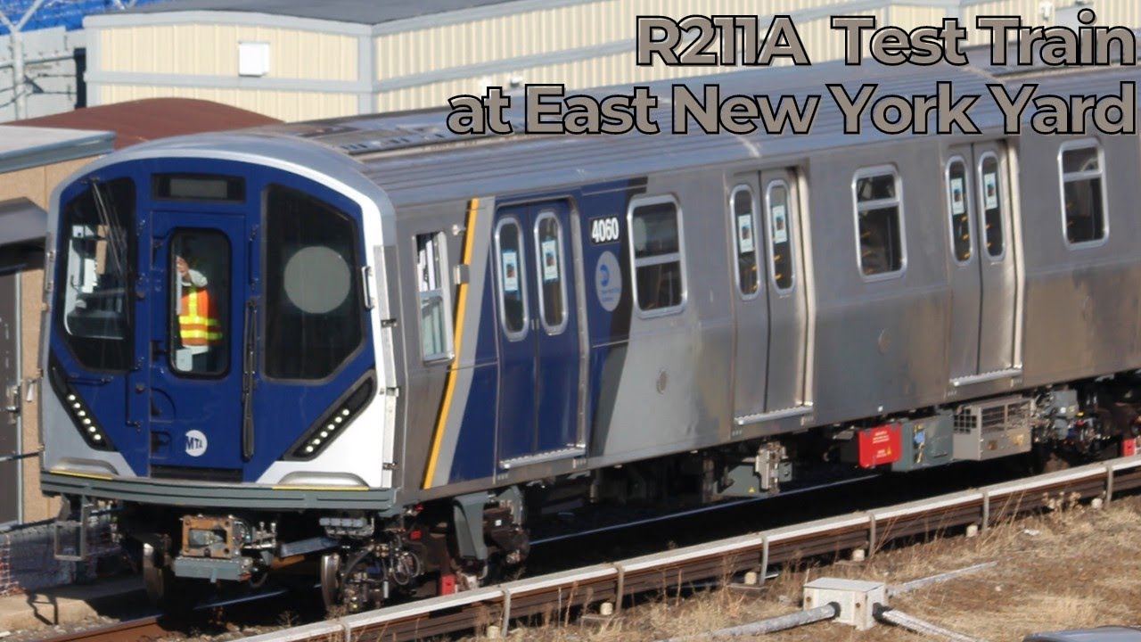 R211(R211A) Curve Clearance Testing at East New York Yard|New York City ...