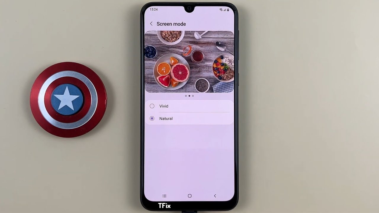 How to change the screen color temperature, white balance on Samsung M31 Android 12 - YouTube