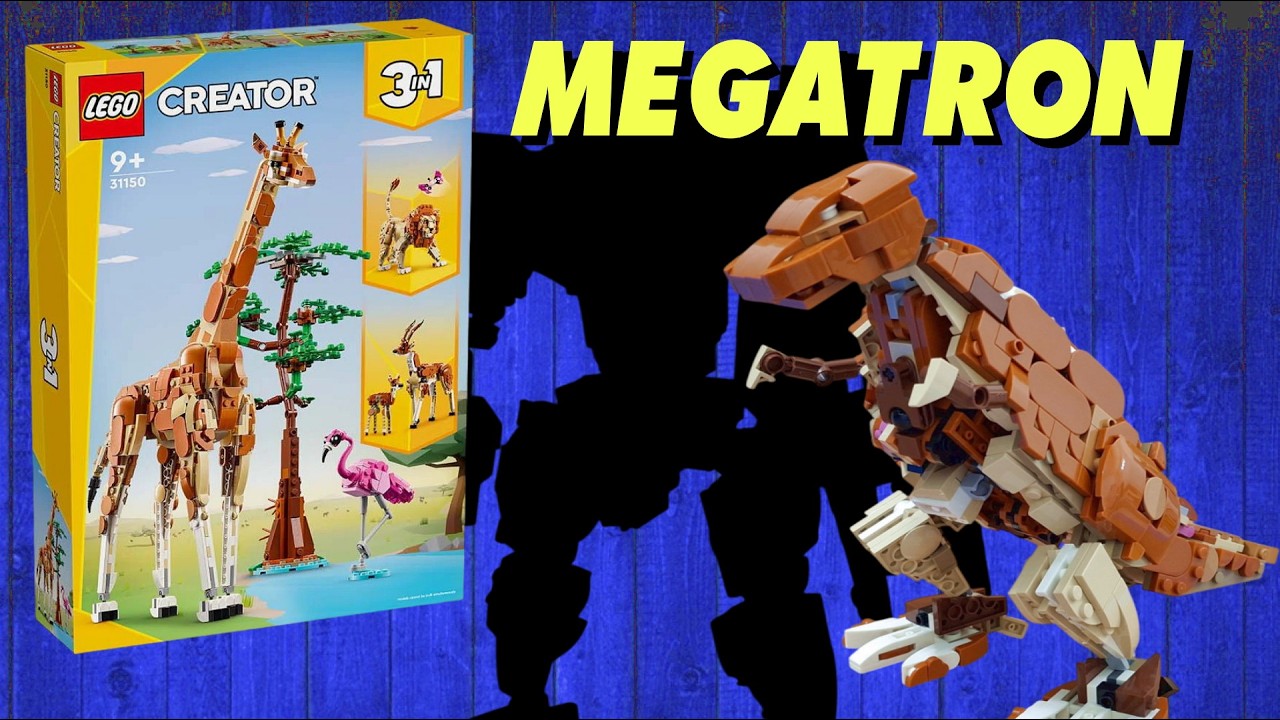 LEGO Transformer Megatron T Rex Dinosaur (Beast Wars) , LEGO 31150 ...