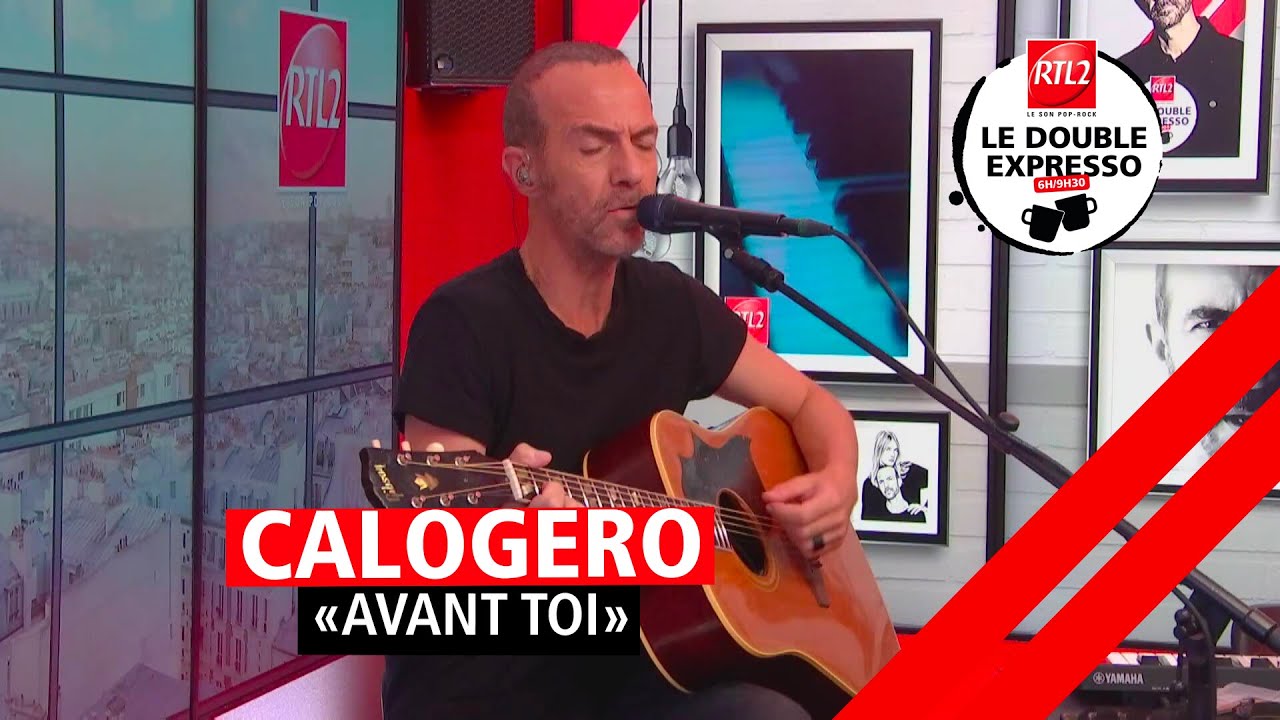 Calogero interprète "Avant toi" dans Le Double Expresso RTL2 (08/09/23) - YouTube