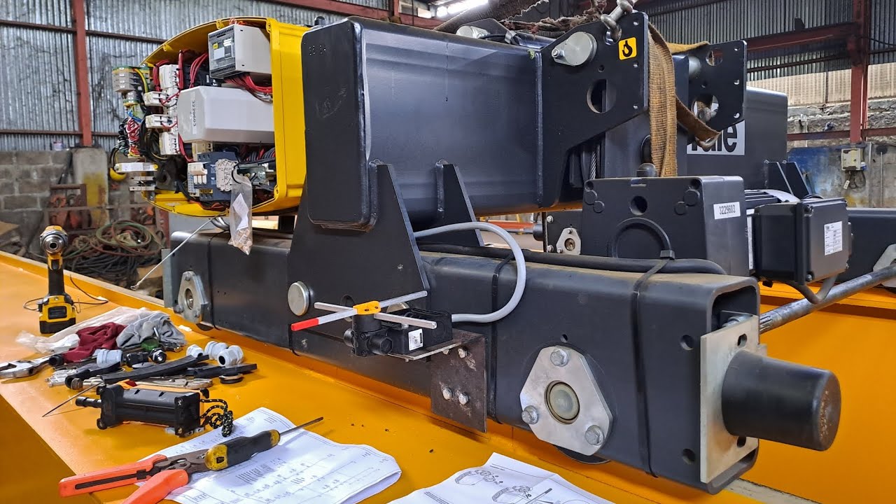 Install Limit Switch Trolly Hoist 2 Speed YouTube