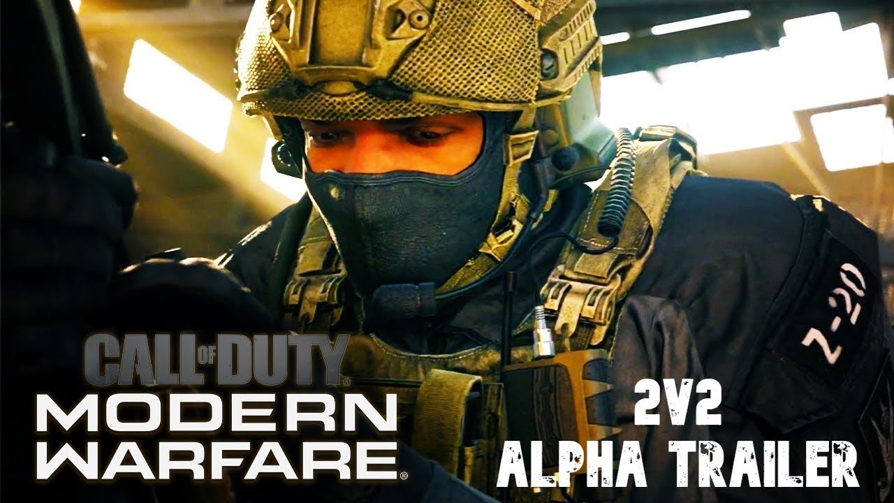 Call of Duty : Modern Warfare - 2v2 Alpha Trailer - YouTube