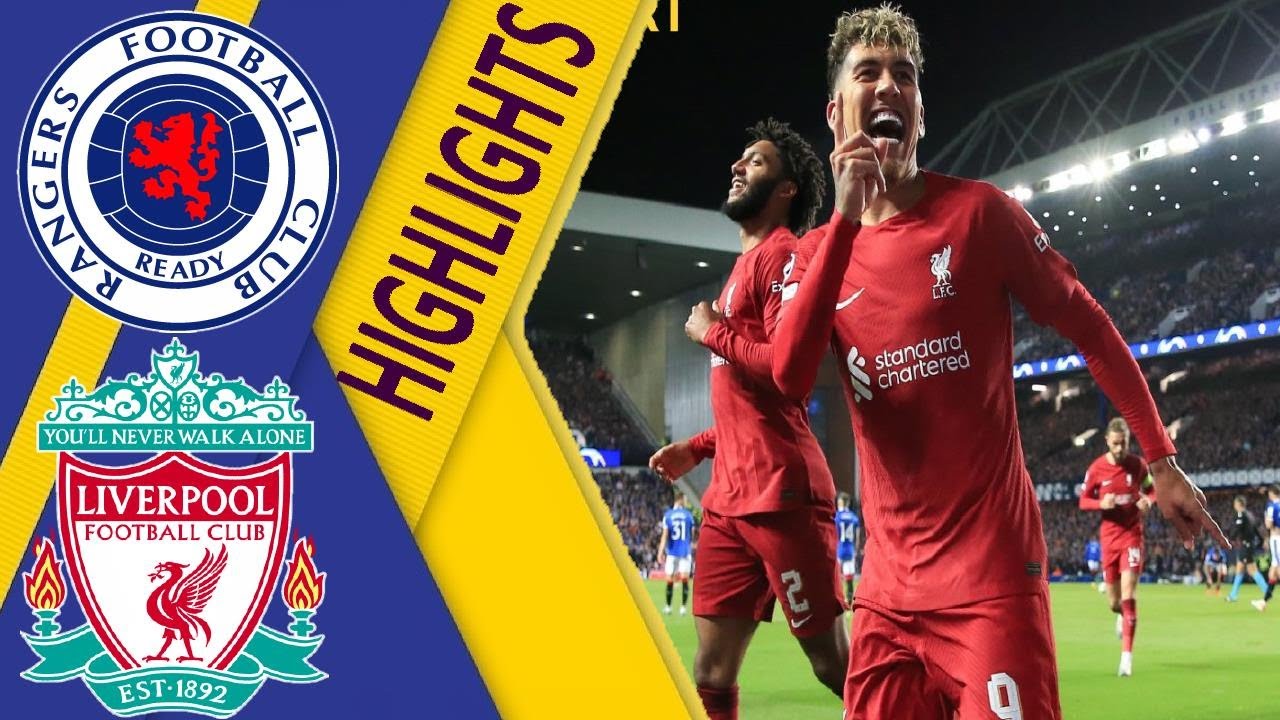 Liverpool 7-1 Rangers | All Goals & Extended Highlights | UCL 2022 ...
