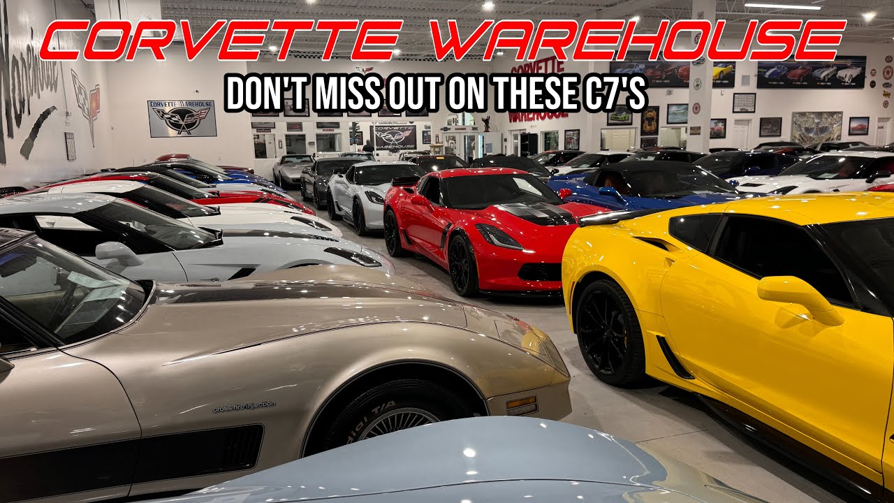 Corvette Warehouse Inventory Walkaround Part 3! - YouTube