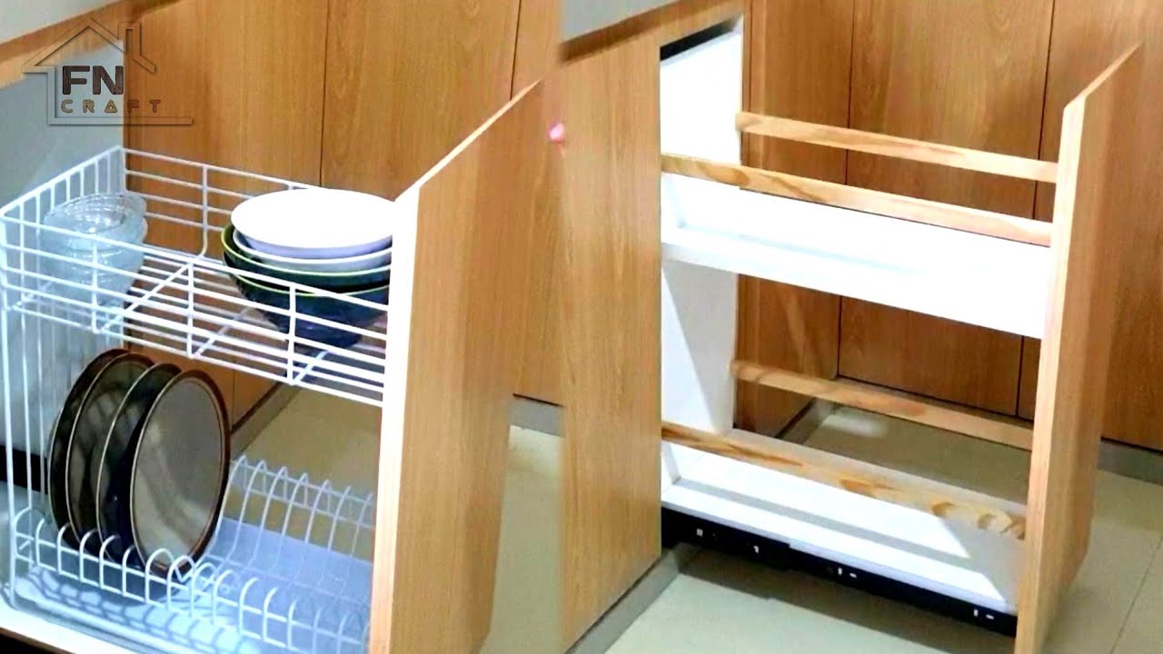 Cara Pasang Rak Bumbu / Rak Piring Kitchen Set - YouTube