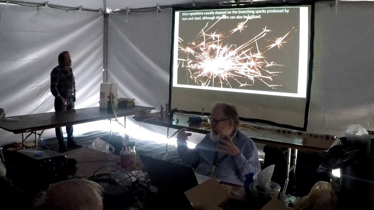 Pyrotechnic Sparks With Joel Baechle and Robert Winokur - YouTube