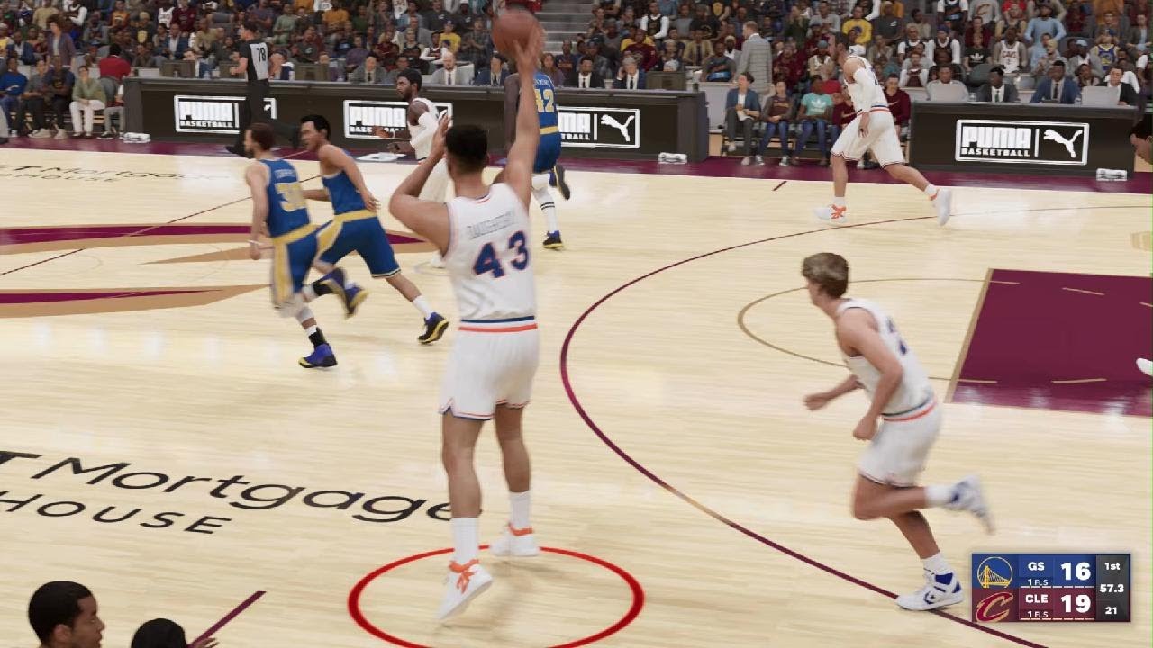 2016 nba finals (recreation) in 2k - YouTube