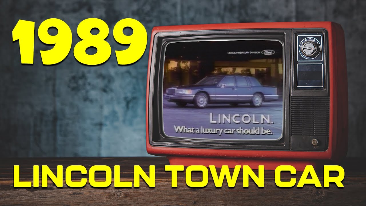 Lincoln Town Car TV Commercial - Dec 1989 - YouTube