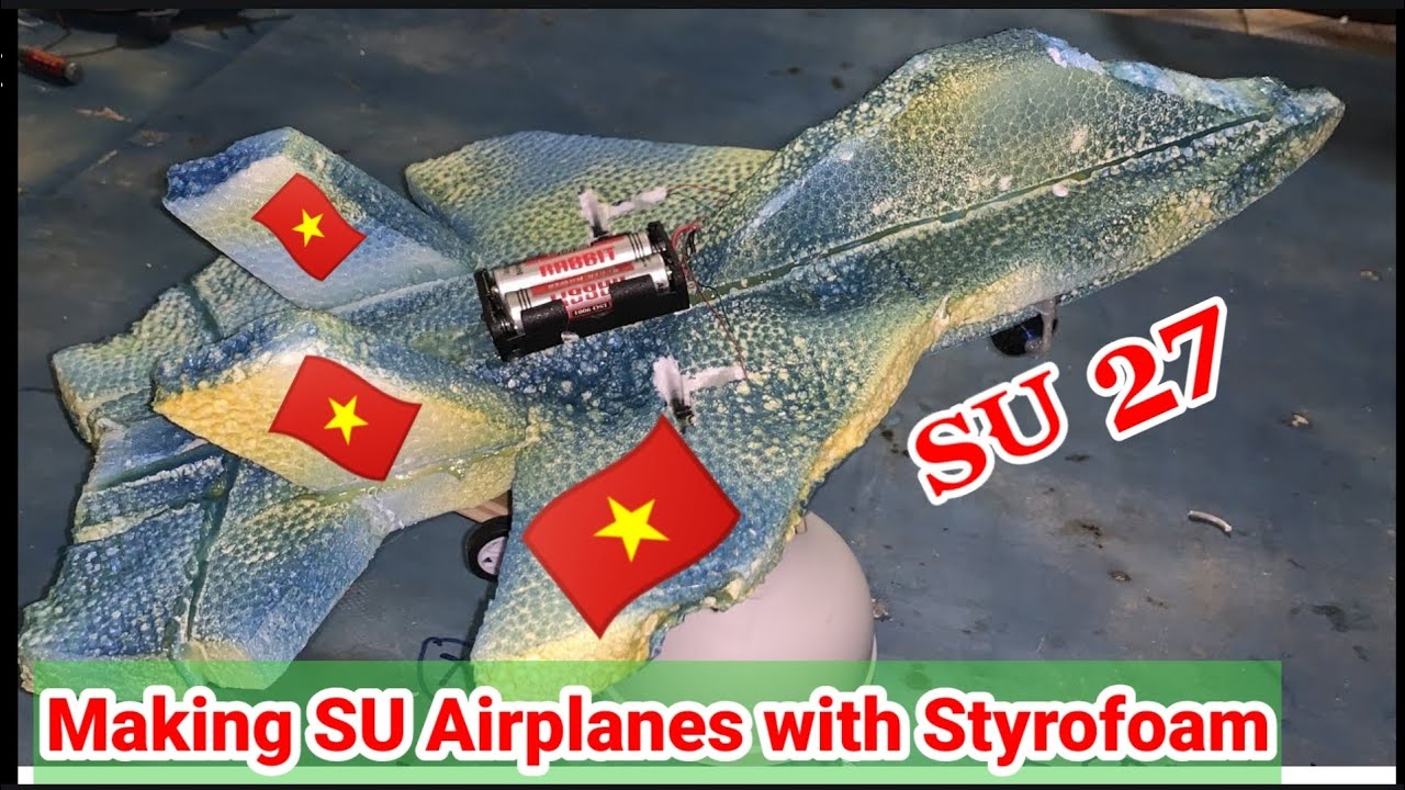 SU Airplane Presents -|| SU Fighter Plane Made Of Foam - YouTube