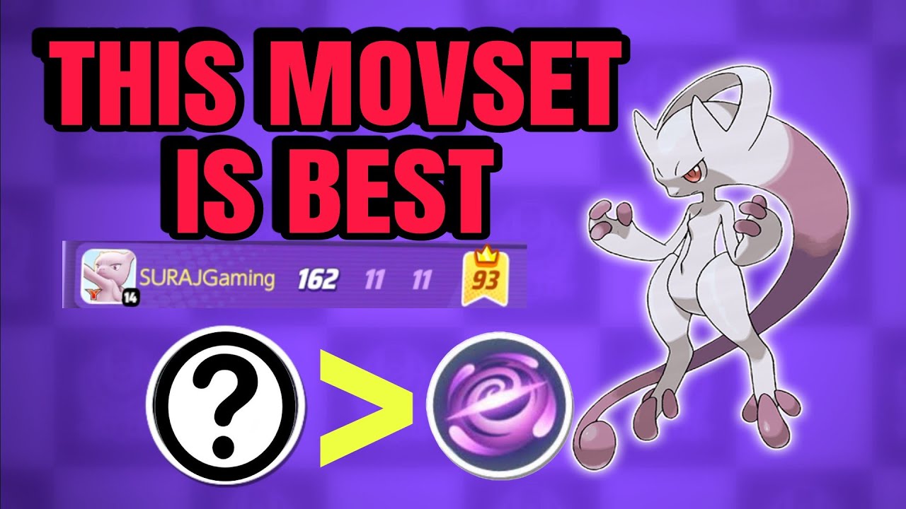 This Mewtwo Y Build is INSANE |Pokemon Unite| - YouTube