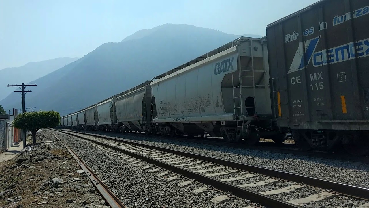 FSRR#4836 Cementero Coatzacoalcos - Tepeaca y FSRR#4545 Máquinas solas al sur - YouTube