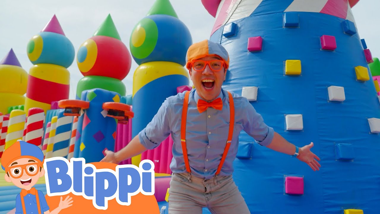 Blippi’s Colorful Dino Dance Party! | Blippi's Colorful Fun! | Blippi ...