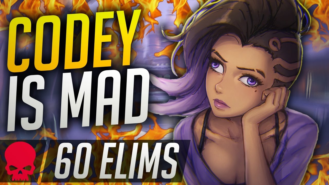 Codey is MAD! - Sick Sombra Gameplay (Overwatch) - YouTube