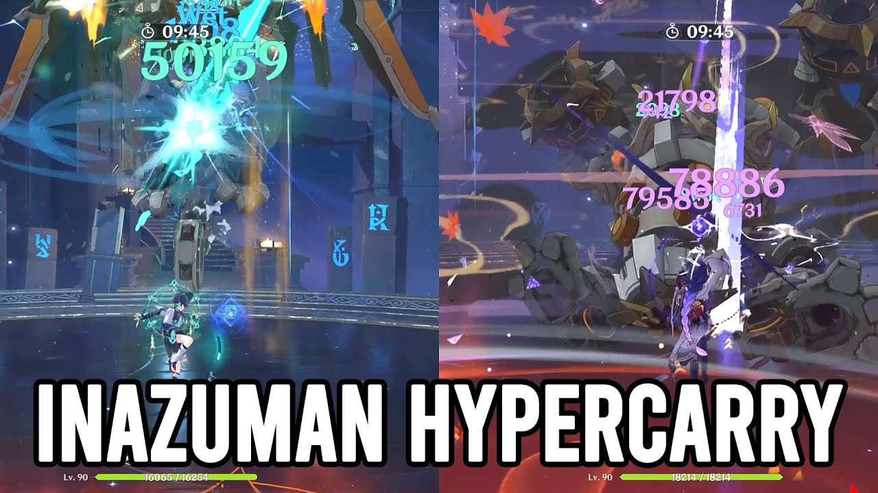 Strongest C0 Wanderer vs C3 Raiden Hypercarry - Spiral Abyss Floor 12-3 ...