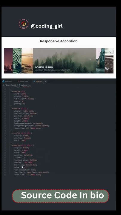 Responsive Accordion 💥 Codinglover Computerprogrammer Html Coderslife Css Coderlife