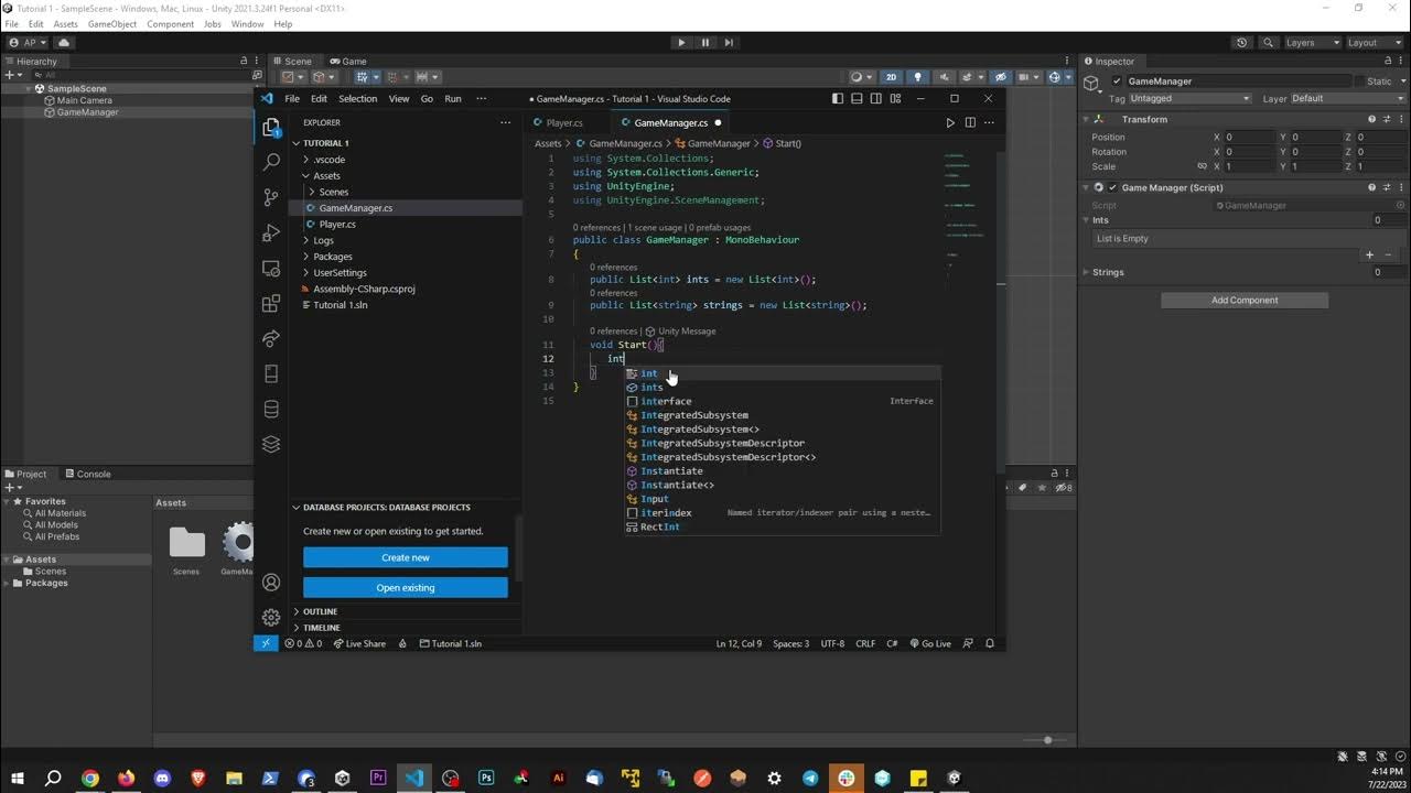 How To Add Items To A List In Unityc Apex Tutorials Development Coding Lists Gamedev