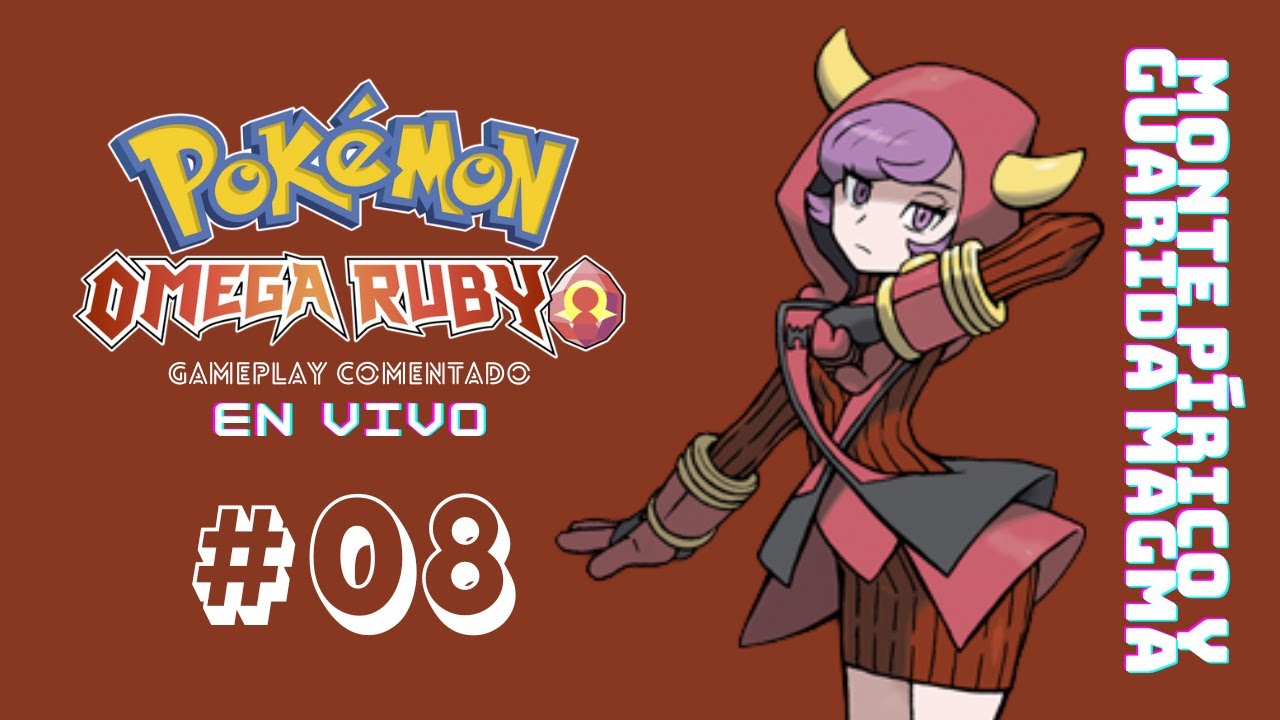 Monte Pírico, Guarida Magma y más | Pokémon Rubí Omega | REGION HOENN ...