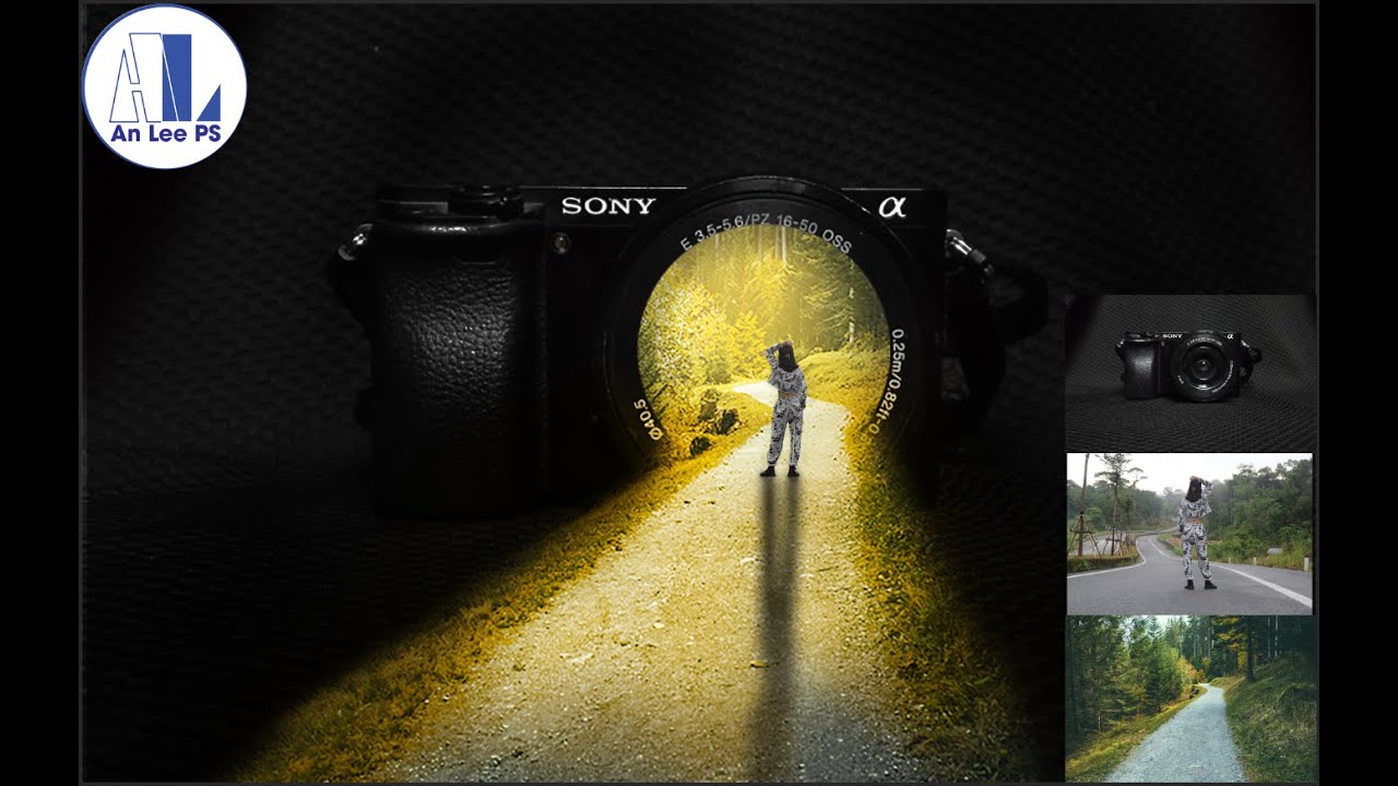 Min and camera - Photoshop Manipulation Tutorials - YouTube